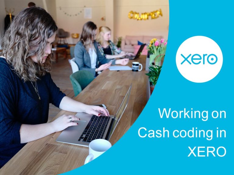Working on Cash coding in Xero | Meru Accounting LLP