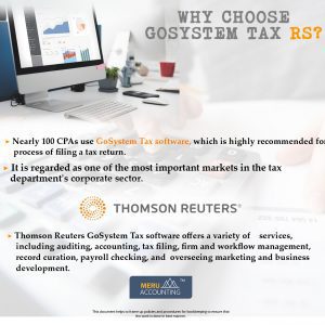 Why Choose GoSystem Tax RS? - Meru Accounting LLP