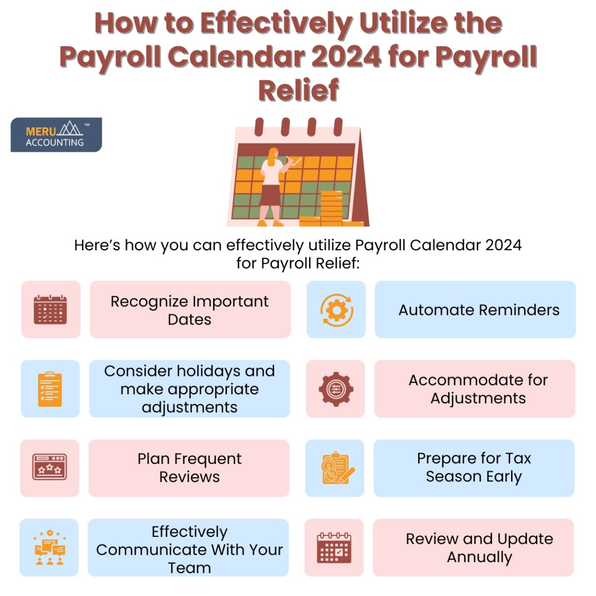 Simplify Payroll with 2024 Calendar | Payroll Relief News